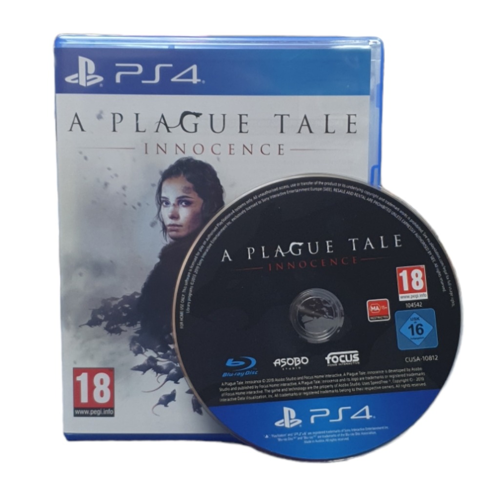 Pre-owned A Plague Tale Innocence PS4 Game - Own4Less
